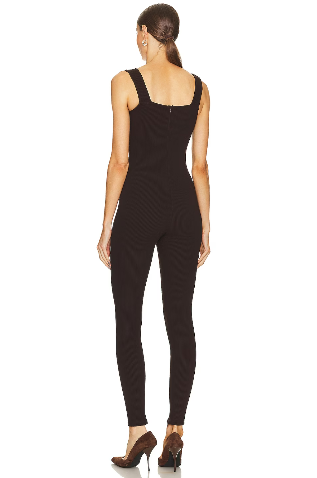 Sabrina Sleeveless Enviro Rib Catsuit – SANS FAFF